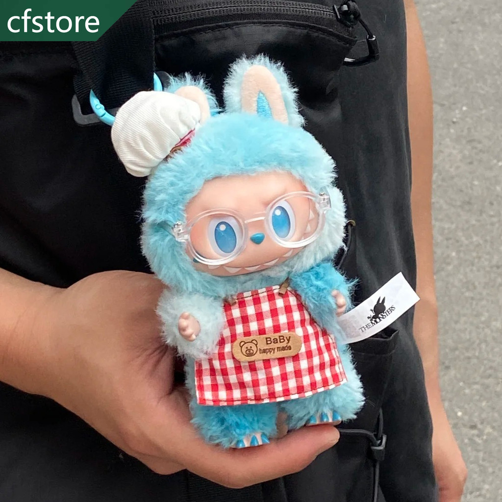 CF (Không có búp bê) Cho 17 cm labububu v1 / v2 / v3 mũ đầu bếp Cos ...