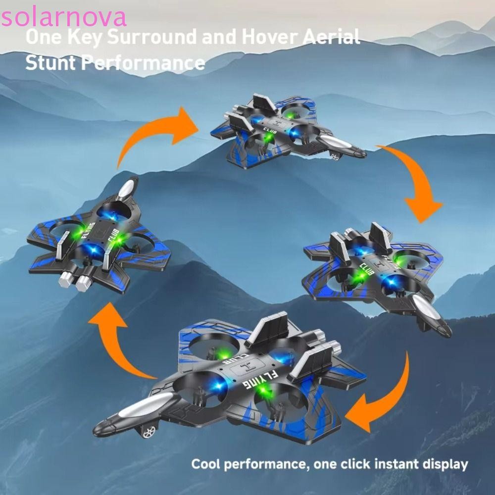 Máy bay chiến đấu tạo bọt điều khiển từ xa SOLARNOVA, Cảm biến trọng ...