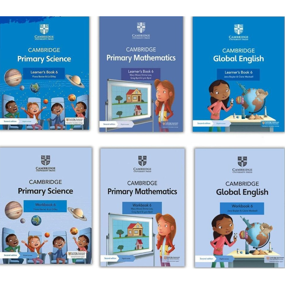 Sách - Cambridge 2nd - Global English, Science, Math - Stage 6 (Full 6 ...