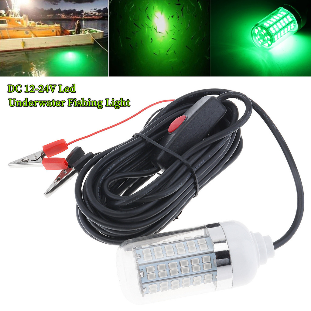 Đèn Câu Cá LED 12-24V 15W Dụ Cá Tìm Đèn 108 Chip LED 2835 SMD Thu Hút ...