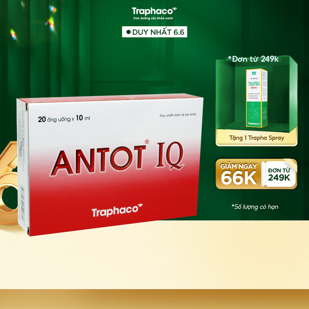 TPBVSK ANTOT IQ Traphaco- Hỗ Trợ: Phát Triển Não Bộ Tăng Khả Năng Tập ...