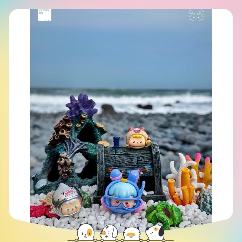 [HỘP 2 CON] Blindbo Zozo Sea Legends - Mô hình trưng bày dễ thương làm ...