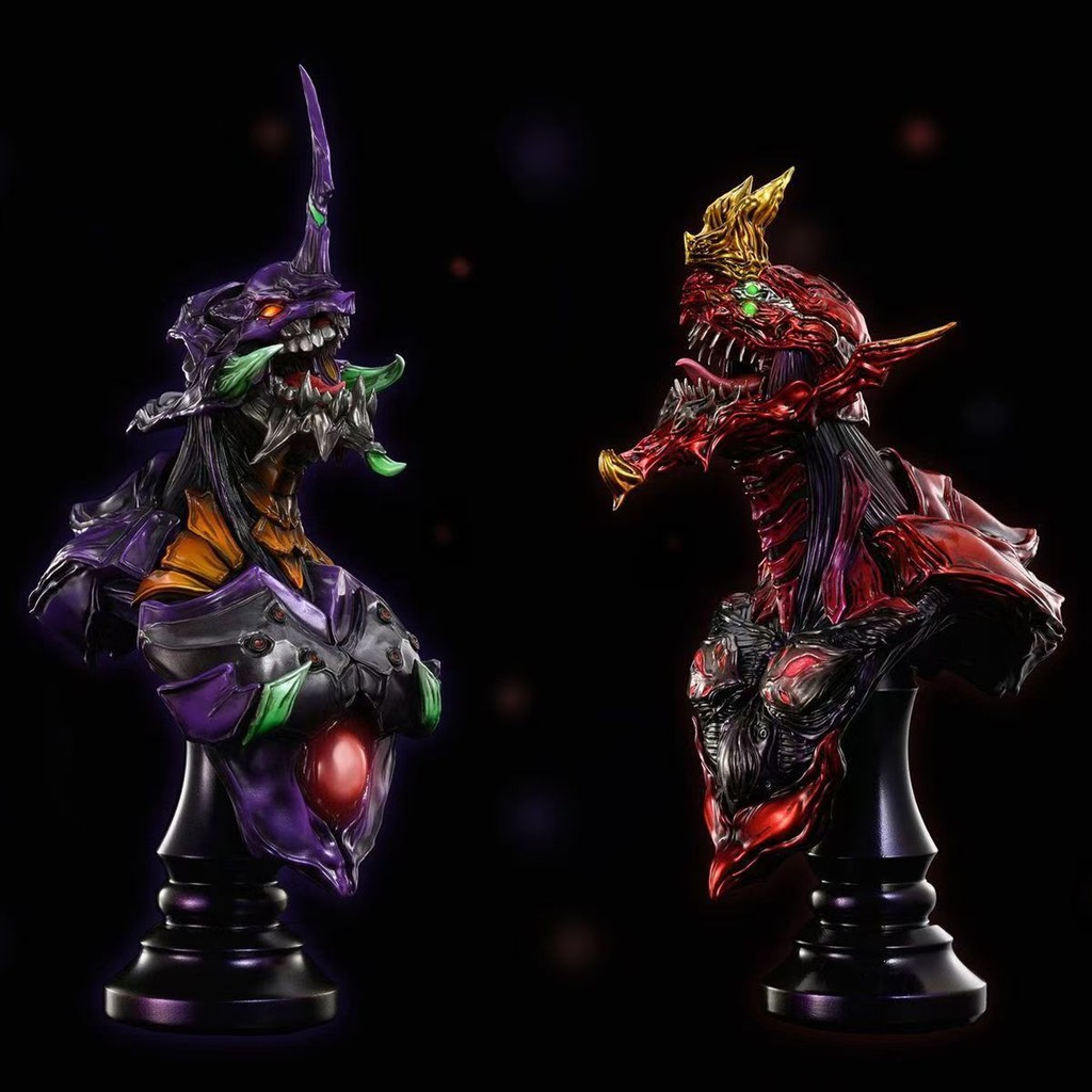 Mô hình nhân vật anime trắng in 3D EVA Beast Transformation Unit-01 ...