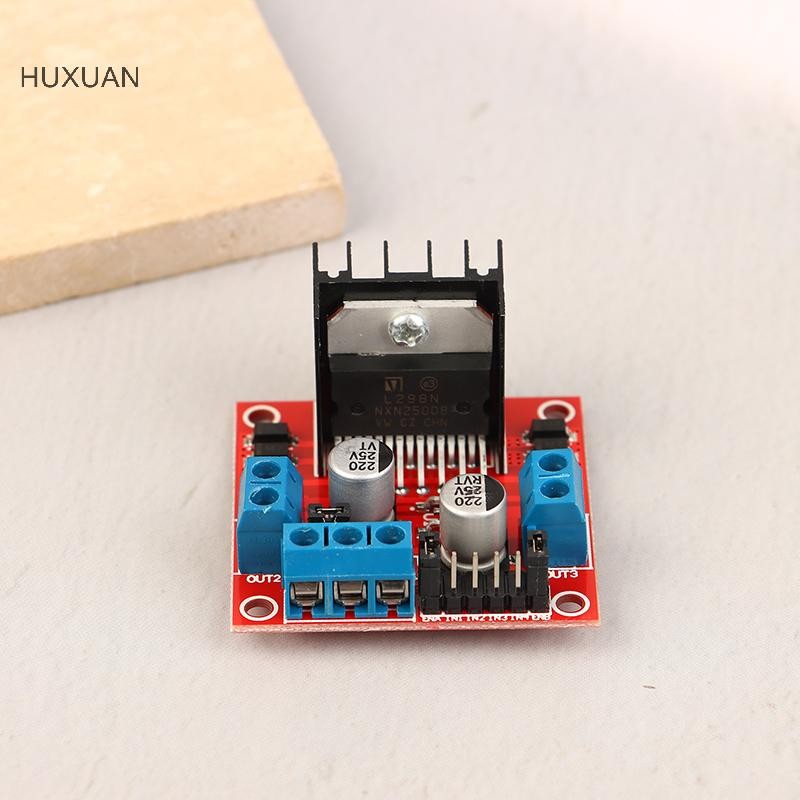 HUXUAN L298N Mô-đun điều khiển động cơ DC L298N Động cơ bước Robot ô tô ...