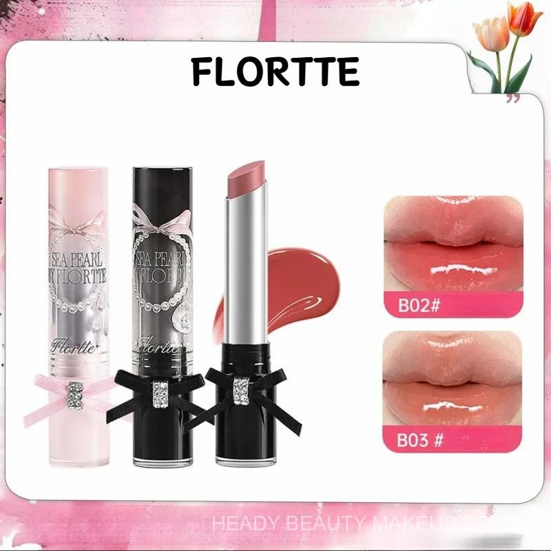 FLORTTE/Flower Lolia Glass Sea Series Son môi đặc, son bóng nước mật ong, son bóng gương I50D ...