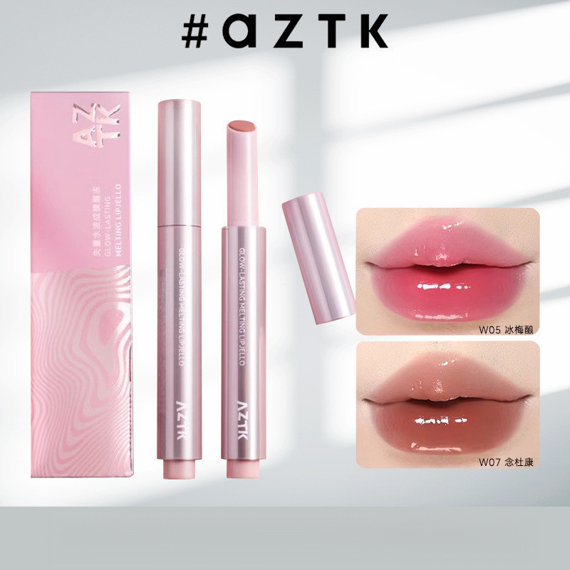 Aztk Lip Glaze Smooth Mirror Finish Dưỡng ẩm Da tự nhiên Sửa đổi tông ...