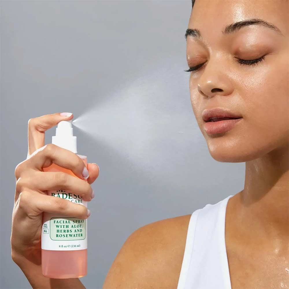 Mario Badescu Facial Spray With Aloe, Herbs And Rosewater 8oz (236ml ...