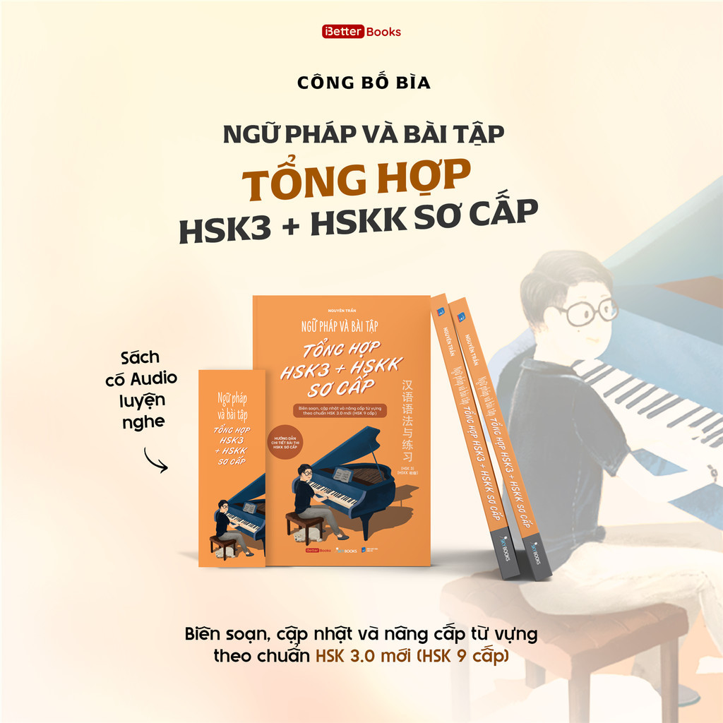 Sách - Ngữ pháp và bài tập tổng hợp HSK 3 + HSKK sơ cấp - Nguyên Trần [Tràng An Book] | Shopee ...