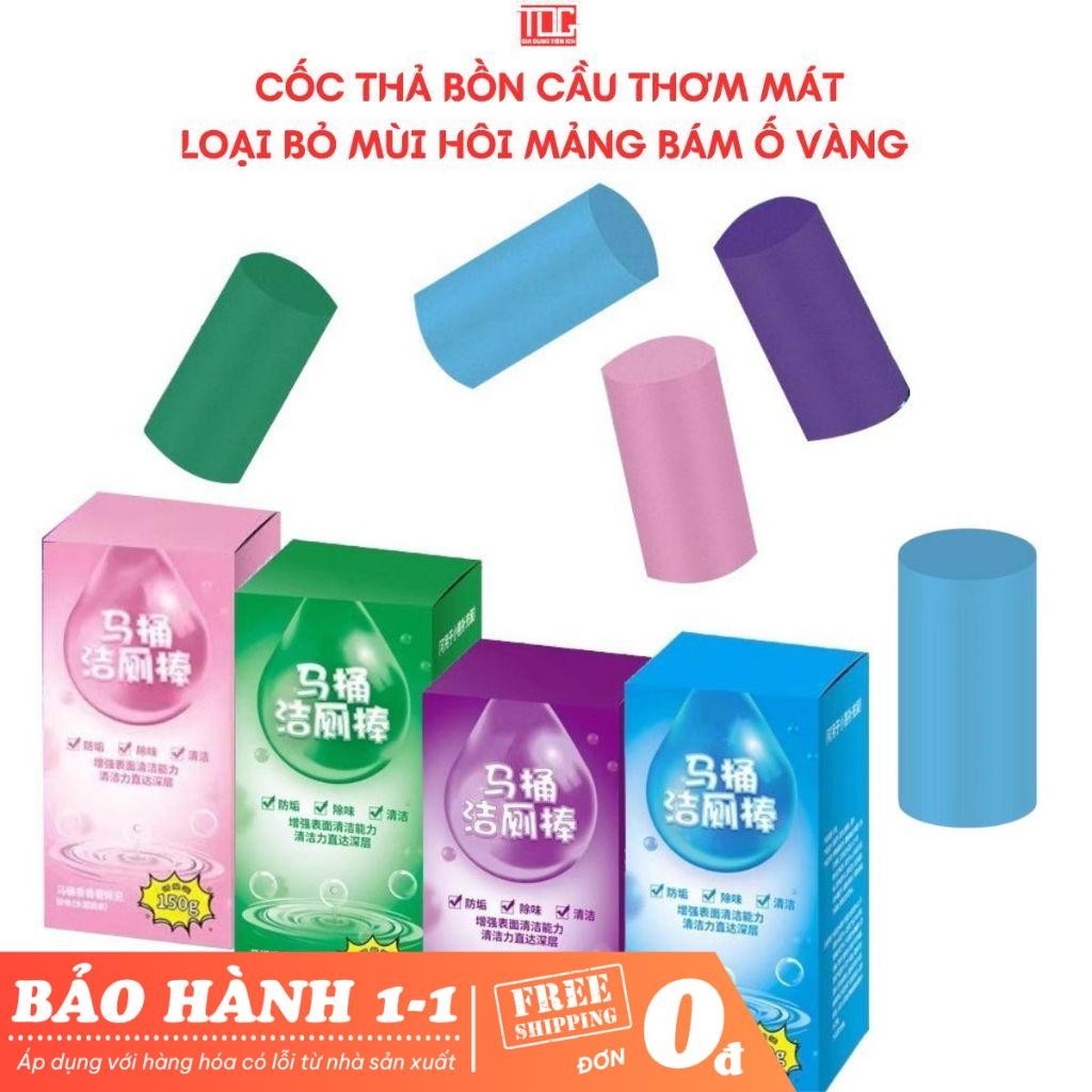 Cốc thả bồn cầu TDG viên tẩy bồn cầu loại bỏ mảng bám khử mùi hôi diệt ...