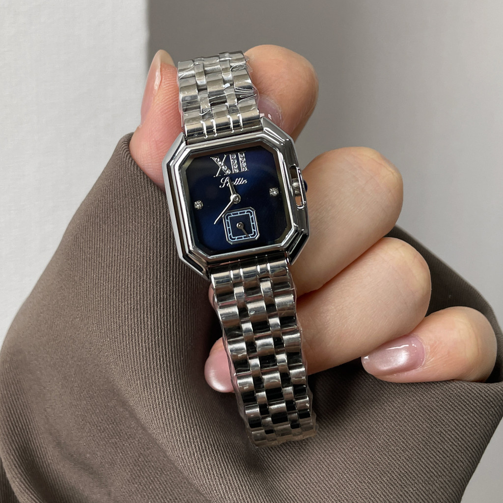 CILOA Square Light Luxury Niche Female 2025 Đồng hồ thạch anh nữ làm ...