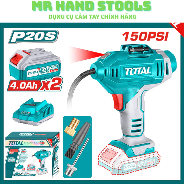 SP HOT MÁY BƠM HƠI CẦM TAY DÙNG PIN TOTAL 20V TACLI2001/TACLI2018 ...