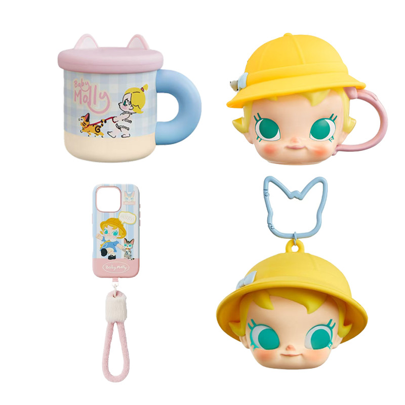 [Hàng có sẵn] POPMART Baby Molly Baby Molly Meow Fun Life Series Quà ...