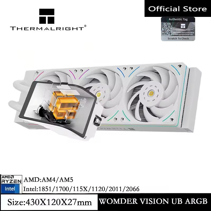 Thermalright Wonder Vision 360 UB ARGB CPU Nước Làm Mát 6.67 inch Màn ...