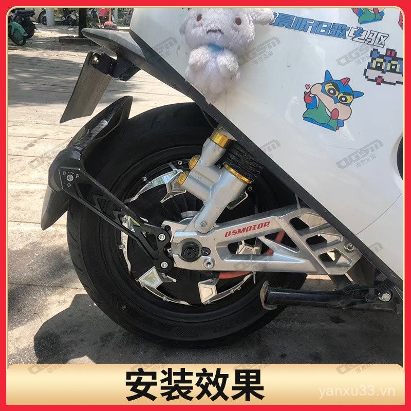 Thích hợp cho chắn bùn xe đạp điện Ninebot E200P/E125/N80/N70C, chắn bùn phẳng phía sau | Shopee ...