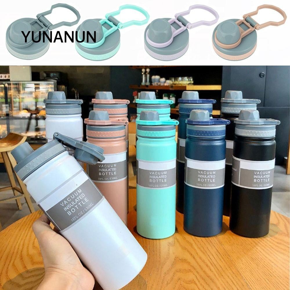 YUNANUN 1 Cái Nắp Chai, TS-8706B / TS-8709B 530ml / 750ml Nắp Cốc, PVC Nhiều Màu Có Vòng Niêm ...