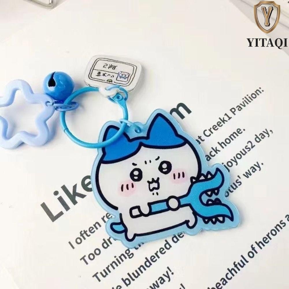 Móc khóa YITAQI Chiikawa, Nhân vật Anime Kawaii Usagi Vòng chìa khóa ...