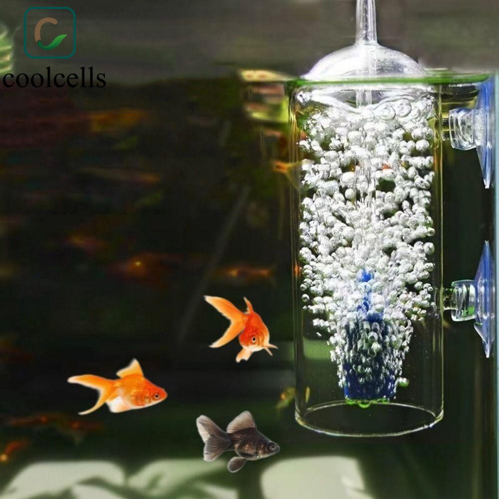 COOLCELLS Thiết bị oxy hòa tan bể cá, ngăn chặn nước phun nước Máy sục ...