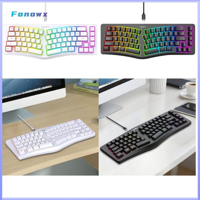 Bàn phím chơi game có dây, Bật sáng 69 phím Bàn phím cơ máy tính có dây ...
