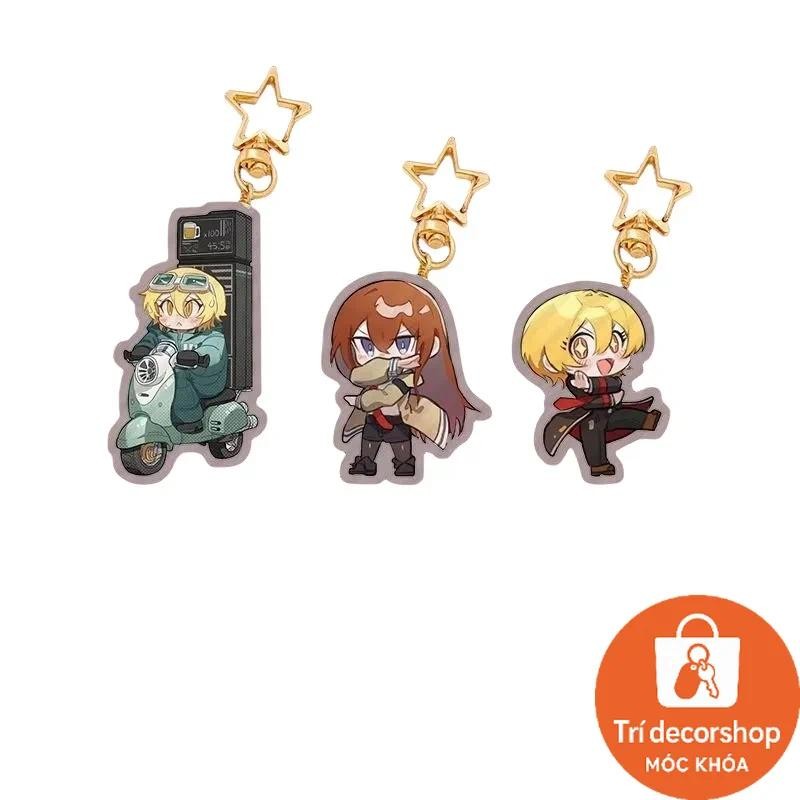 DonQuixote Ishmael Anime KeyChain Limbus Company Men Key Chain for ...