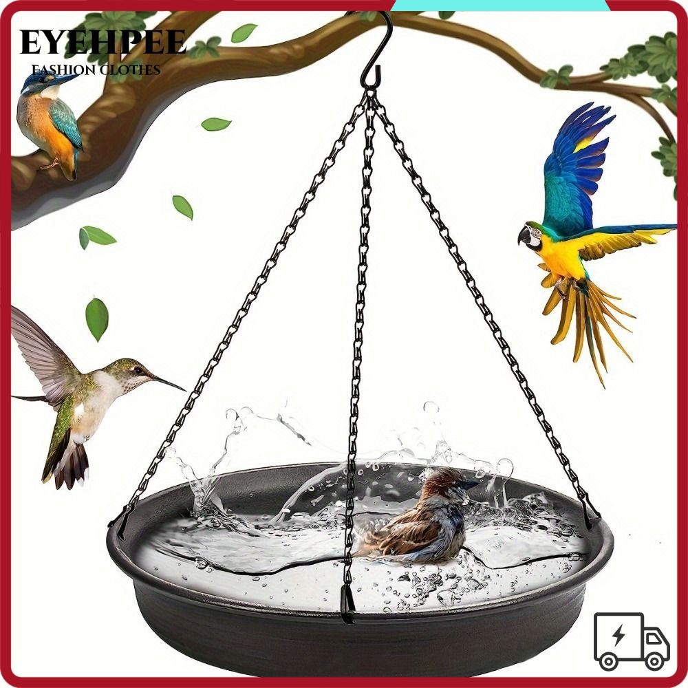 EYEHPEE Treo Chim Ăn, Bồn Tắm Chim Dung Tích Lớn Bằng Nhựa, Hoạt Động ...