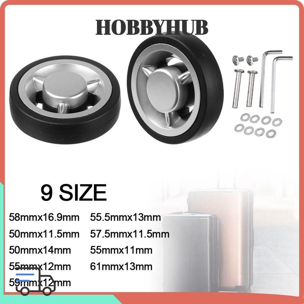 HOBBYHUB 2 Chiếc Thay Thế Bánh Xe Bằng Vít Di Động Thay Thế Vali Phần Trục | Shopee Việt Nam