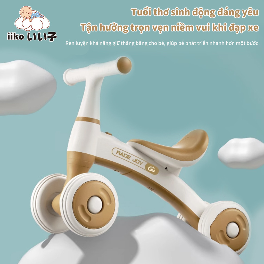 Xe tập đi iiko 2025 (mẫu mới) - Xe đẩy hỗ trợ bé 1-4 tuổi, tích hợp đèn nhạc vui nhộn | Shopee ...