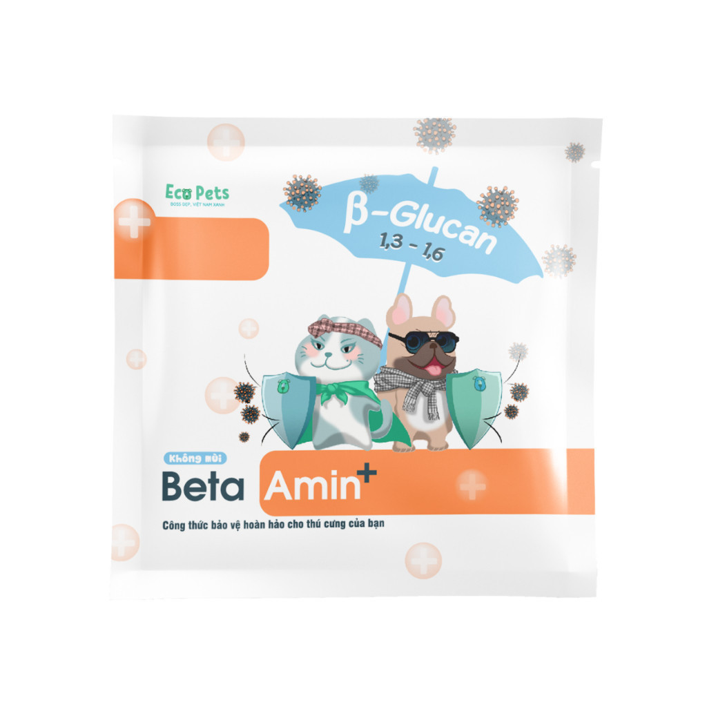 Beta Amin bột dinh dưỡng tăng đề kháng chó mèo-Bioline gói 5g | Shopee ...