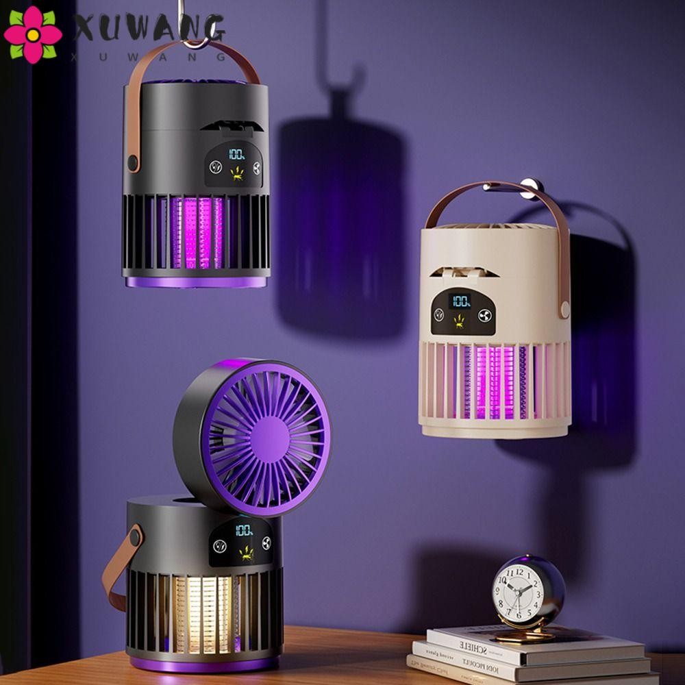 Quạt đèn diệt muỗi XUWANG 3 trong 1 Đèn tím khẩn cấp | Shopee Việt Nam