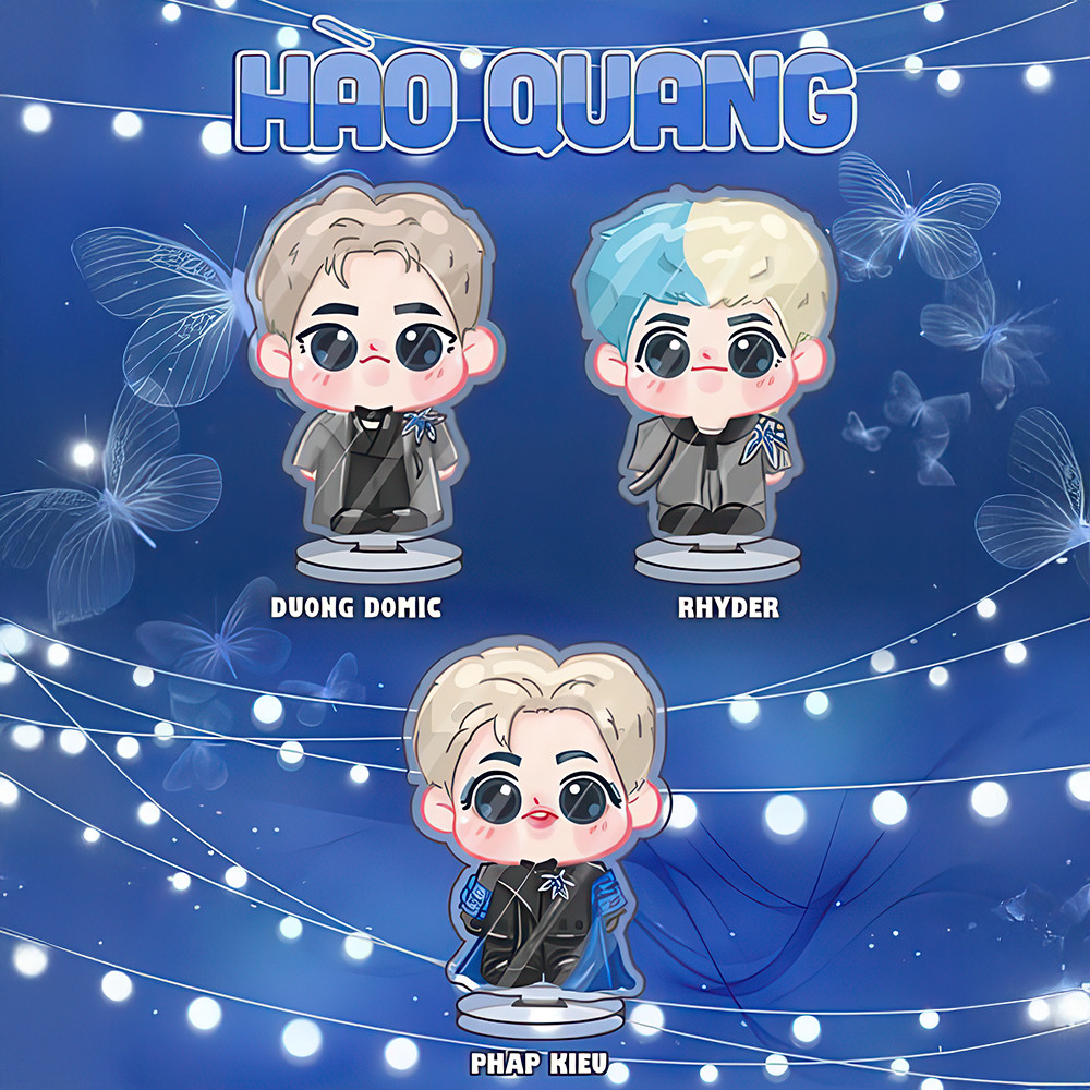 Mô hình standee 3-5CM chibi mini ATSH Anh trai say hi Hào Quang ...