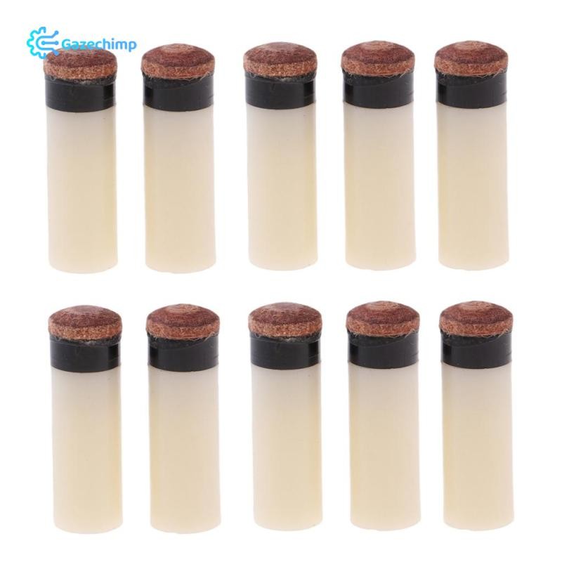 10 Chiếc Slip-on Pool Cue Đầu Cứng Snooker Bida Rod Ferrules Phụ Kiện ...