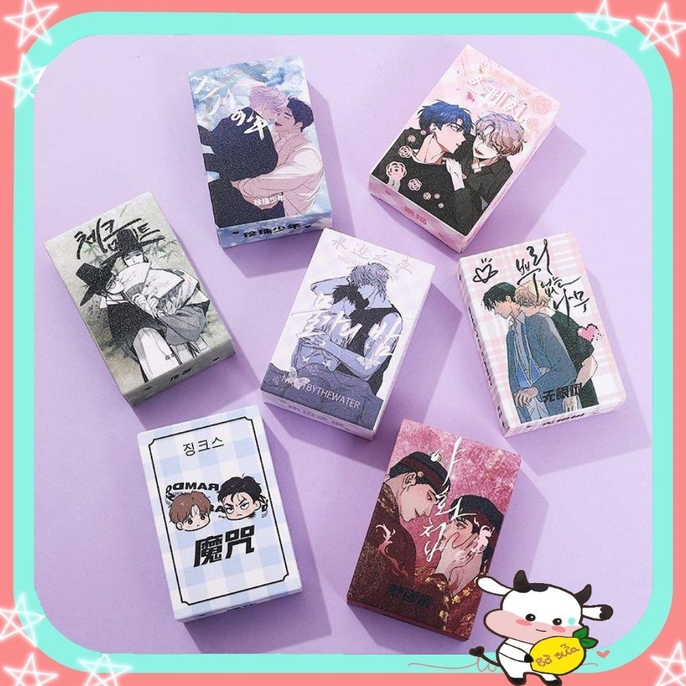Card Bl Lomo Boylove Manhwa Jinx Pearl Boy Checkmate Hologram Hộp 50-55 ...