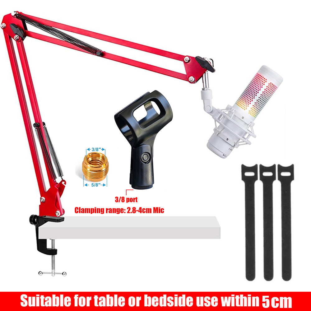 Mic Boom Arm Streaming Micro Holder, Giá đỡ micrô ghi âm có thể mở rộng ...