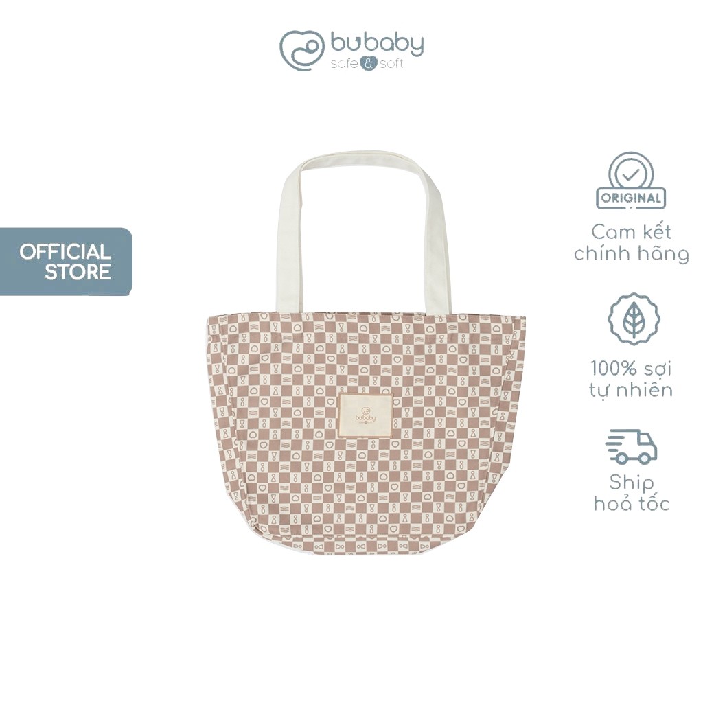 [BU Baby] Túi tote in signature (38x31cm) ACT120001 | Phụ kiện Bubaby ...
