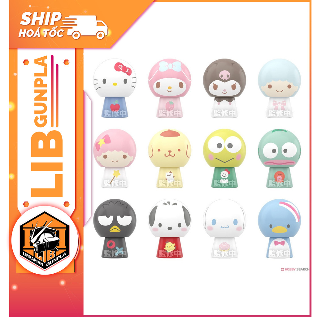 [Full set] Mô hình Bandai Shokugan - Tumi Tsumi Dangoma Sanrio ...