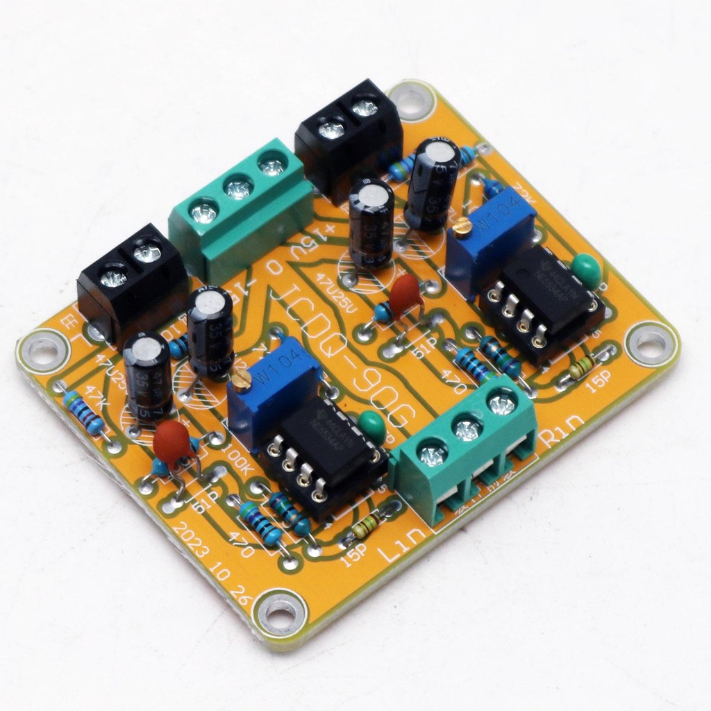 HIFI NE5534 DC Buffer Stereo op-amp Preamp Preamplifier Circuit Board ...