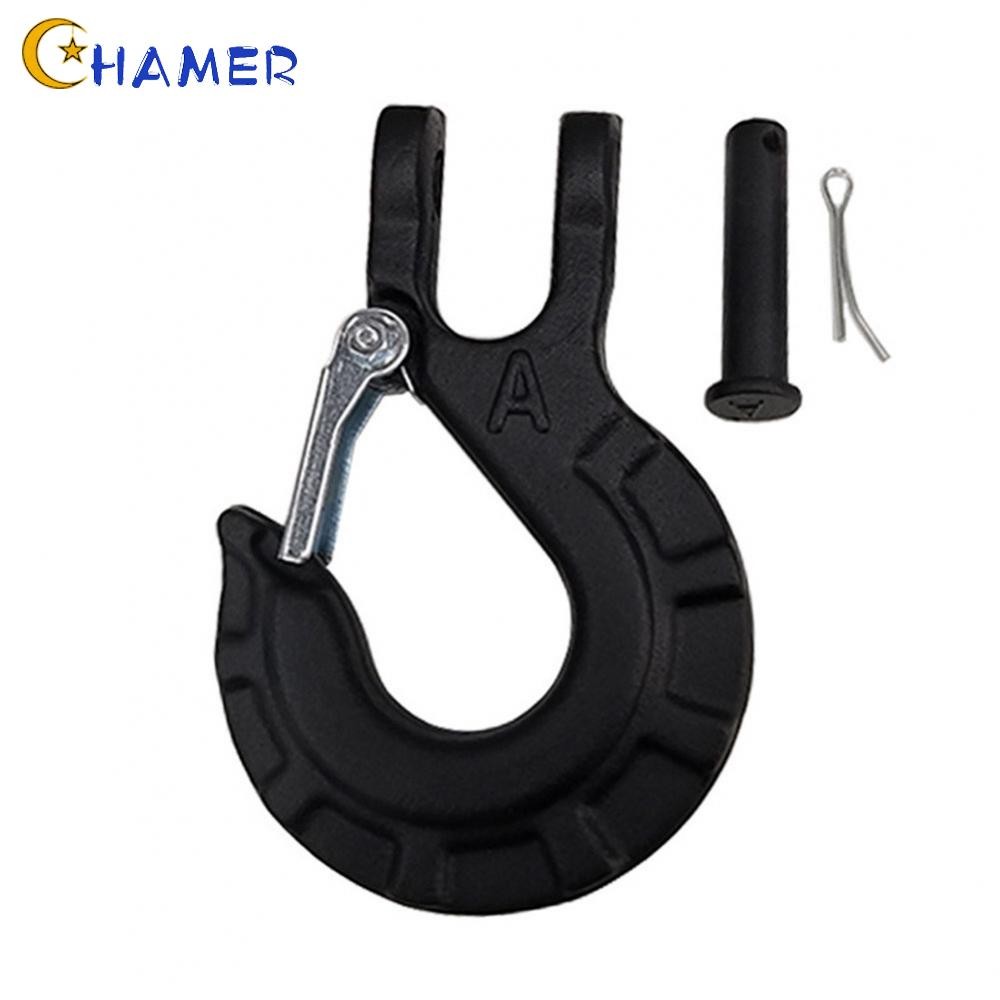 【CHAMER】5/16 Crane Hook Gravity Rigging Lifting Industry Clevis Hook ...