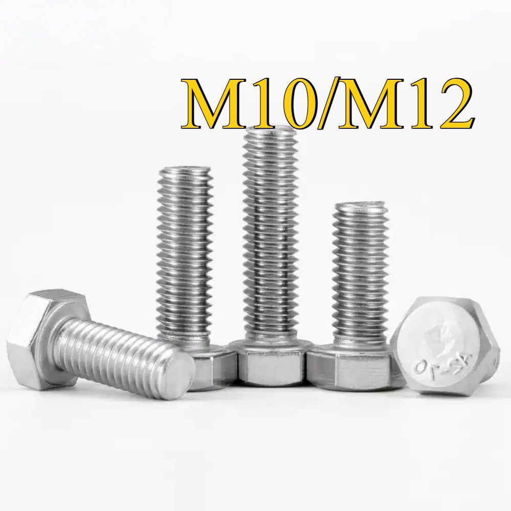 Bulong lục giác ngoài inox 304（ren ngược）, ốc inox lục giác ngoài M10 ...