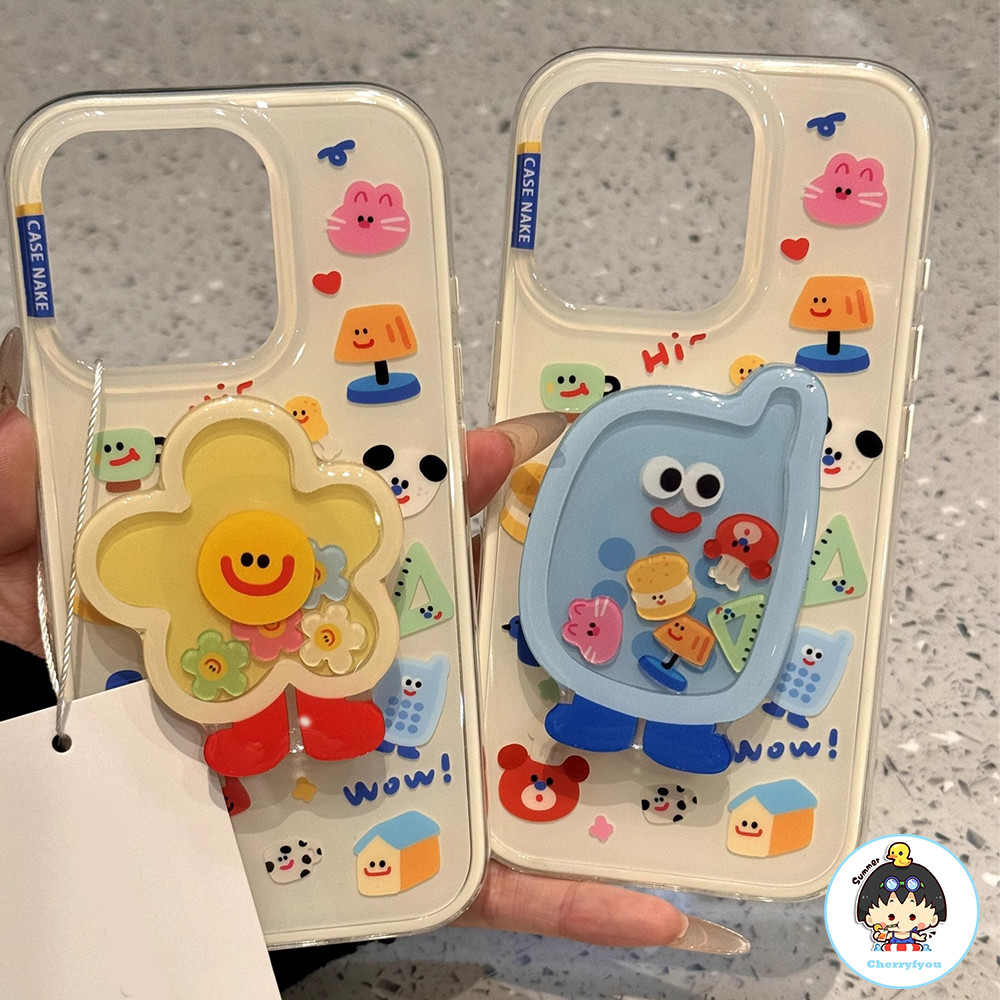 Phim Hoạt Hình Dễ Thương Graffiti Miếng Dán Quicksand Giá Đỡ Ốp lưng ...