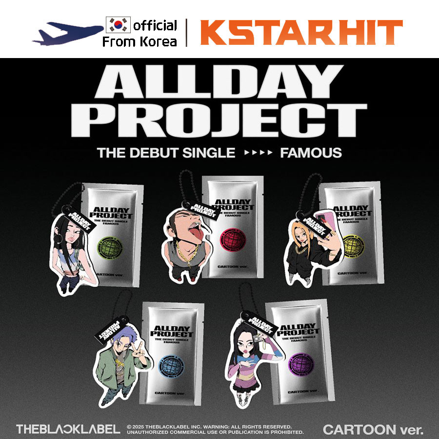 (+POB/CARTOON Ver.) ALLDAY PROJECT - FAMOUS (Debut Single Album) | Shopee Việt Nam