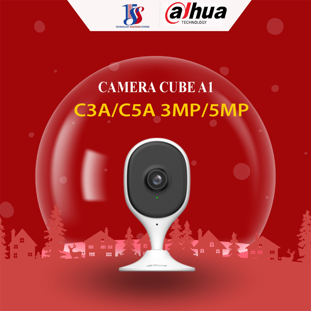 Camera wifi trong nhà cố định Dahua Cube A1 C3A/C5A (3MP/5MP), chân đế ...