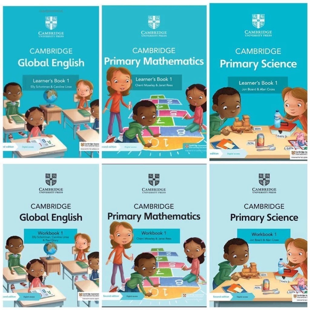 Sách - Cambridge 2nd - Global English, Science, Math - Stage 1 (Full 6 ...