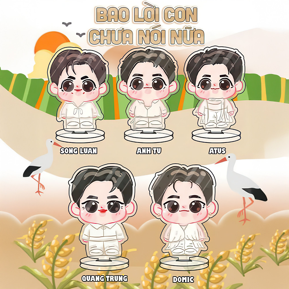 Mô hình standee 3-5CM chibi mini ATSH Anh trai say hi Bao Lời Còn Chưa ...
