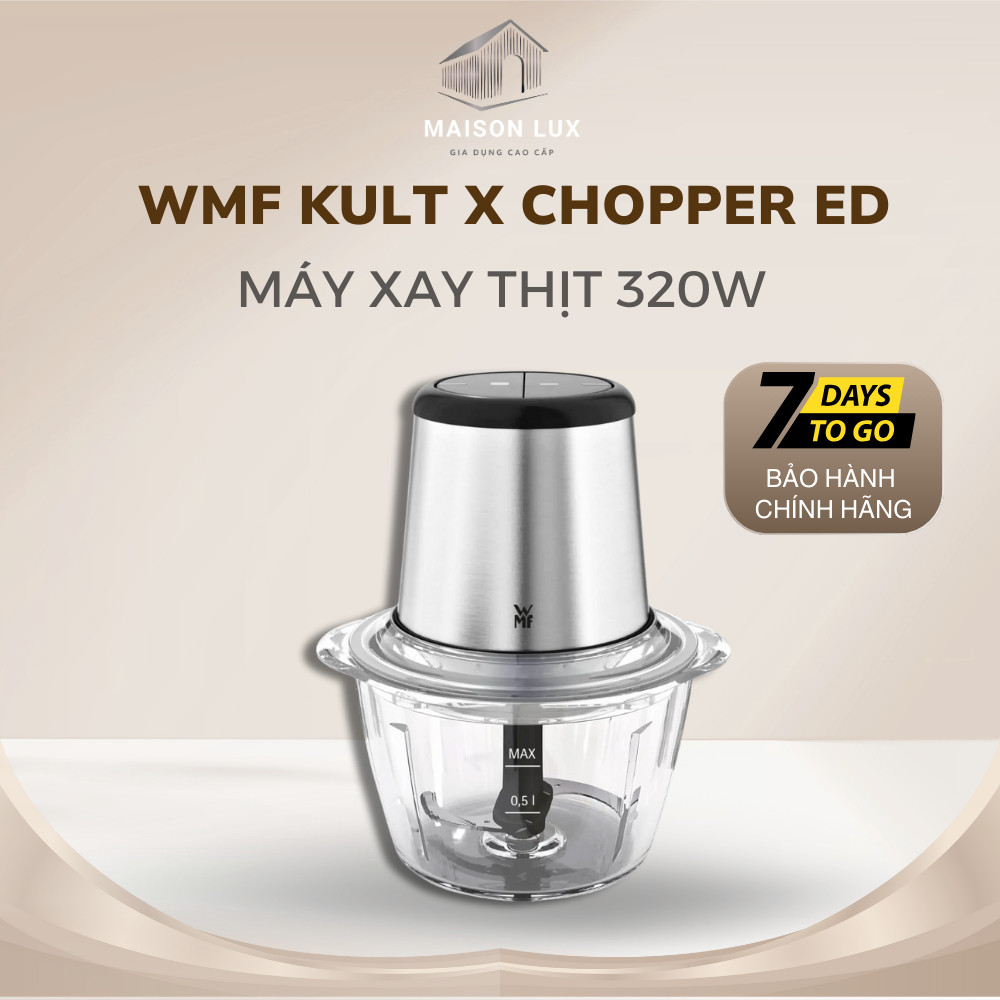 Máy Xay Đa Năng WMF KULT X CHOPPER ED, Công Suất 320W, Xay Thịt, Cua ...