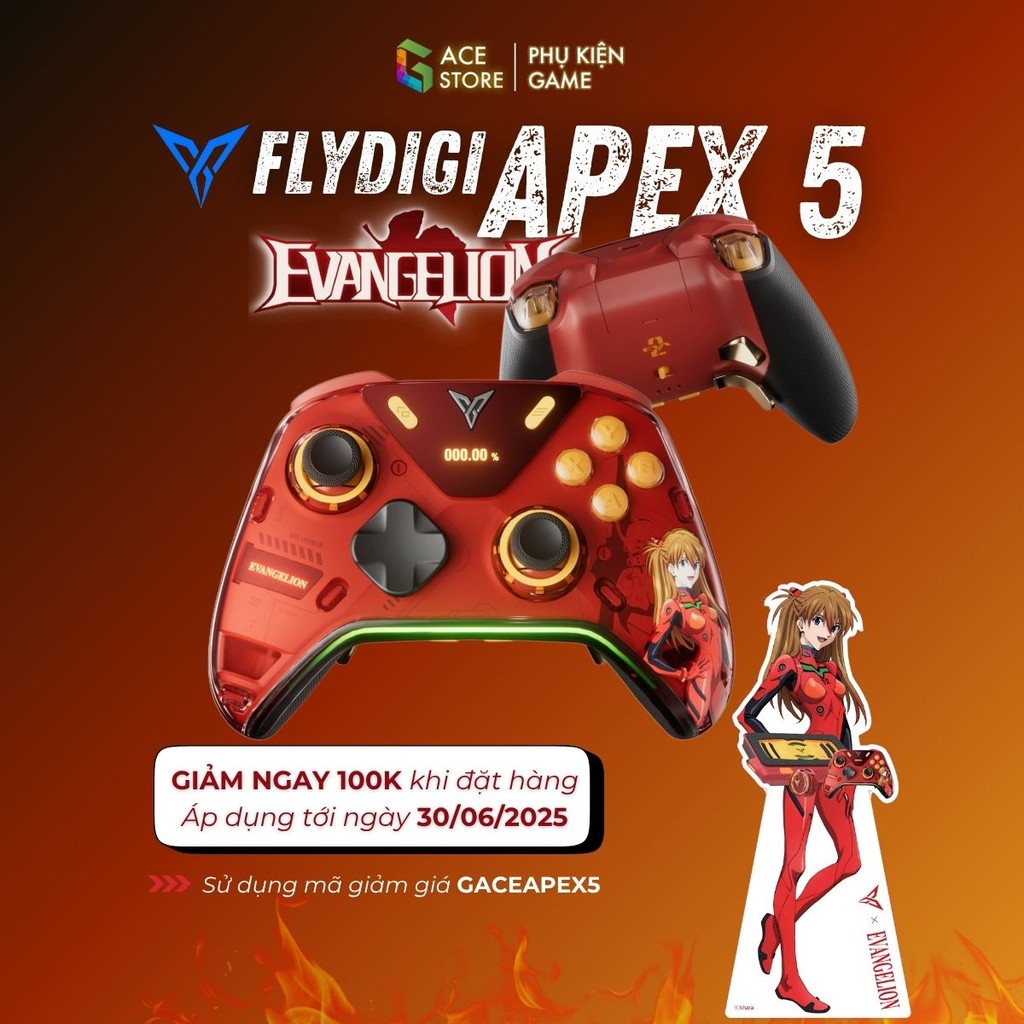 [Sẵn Hàng] Flydigi Apex 5 EVA | Tay Cầm Chơi Game Kết Nối Nearlink 2000hz - BH 12 Tháng | Shopee ...