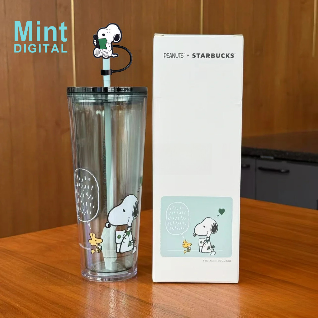 Cốc Starbucks có nắp ống hút 710ml Tên chung Dễ thương Phiên bản giới hạn Đậu phộng Joe Kind ...