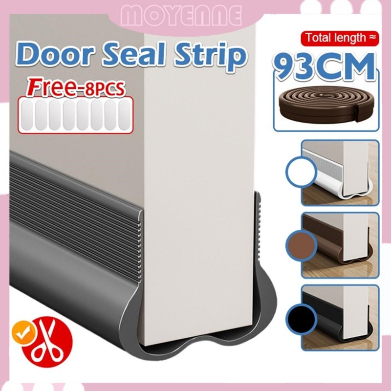 Ron PVC chặn khe cửa đa năng dài 93cm chống côn trùng,thanh chắn khe ...