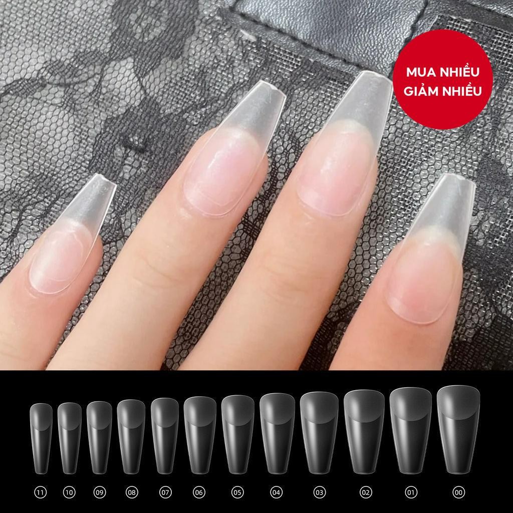 120 Chiếc Mẫu Móng Tay Có Thể Tái Sử Dụng Cho Móng Tay Acrylic Rõ Ràng ...