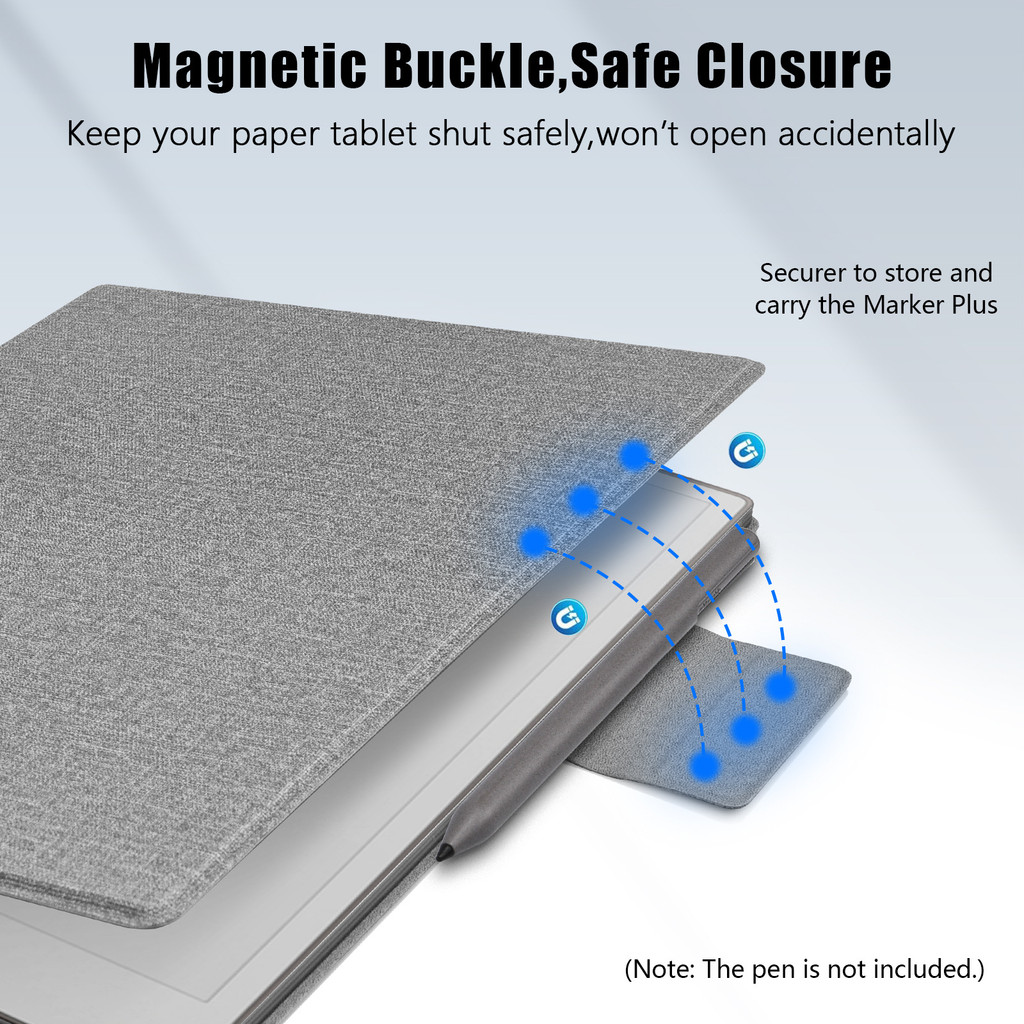 reMarkable Paper Pro 11.8Inch Sleep Wake-up Buckle Magnetic Protective ...