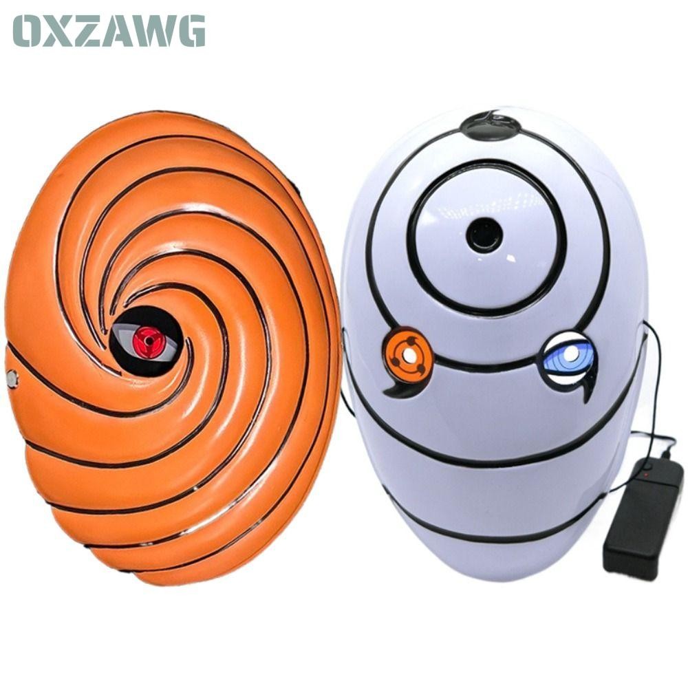 OXZAWG Phát Sáng Naruto, Tobi Cosplay Sharingan Face Cover, Nhập Vai ...