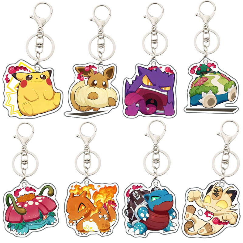 Kawaii Self Pokemon Created Acrylic Blastoise Bulbasaur Charmander ...